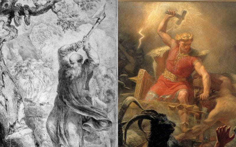 REL GENRL - Thor, Saint Boniface, and the Origin of the Christmas Tree ...