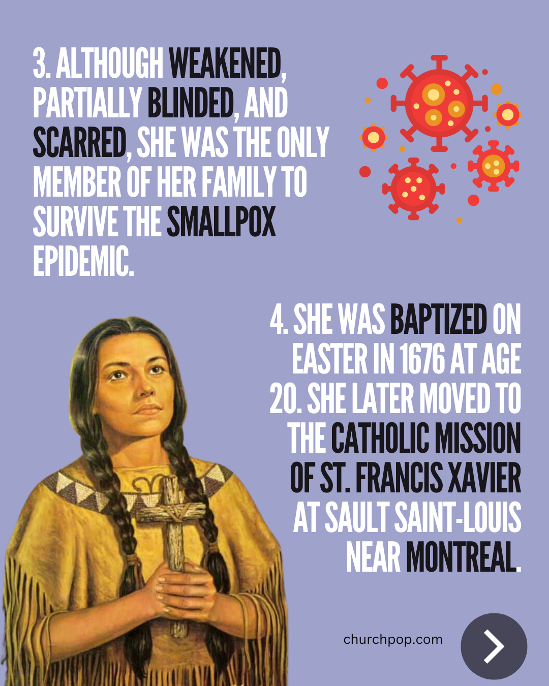 9 Things to Know About Saint Kateri Tekakwitha, the First Native ...