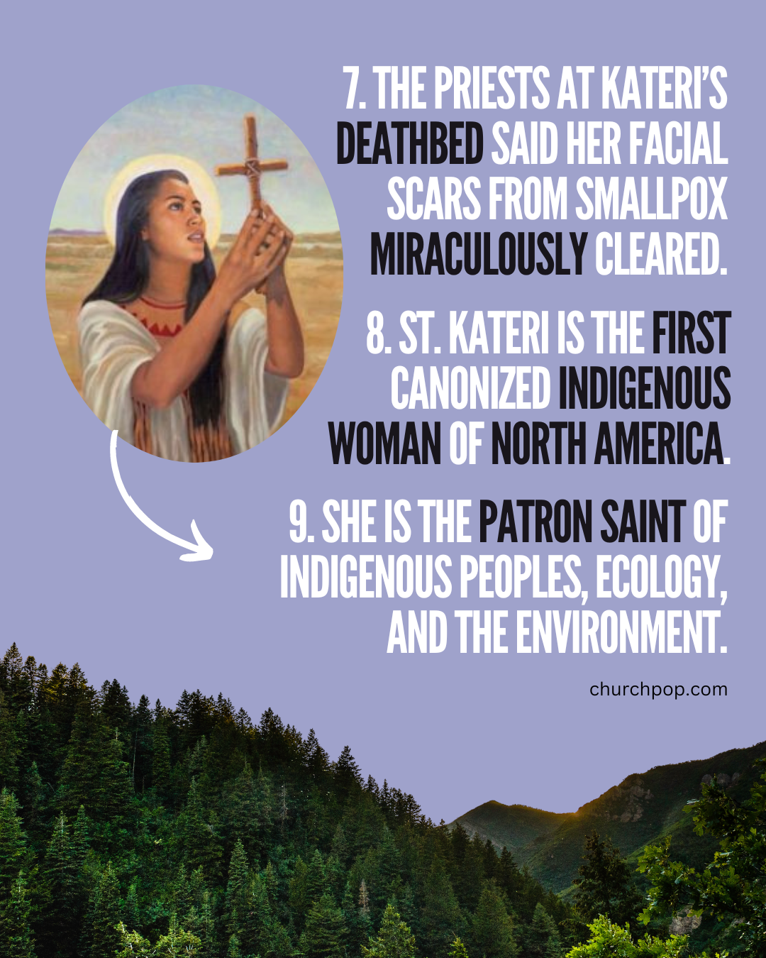9 Things to Know About Saint Kateri Tekakwitha, the First Native ...