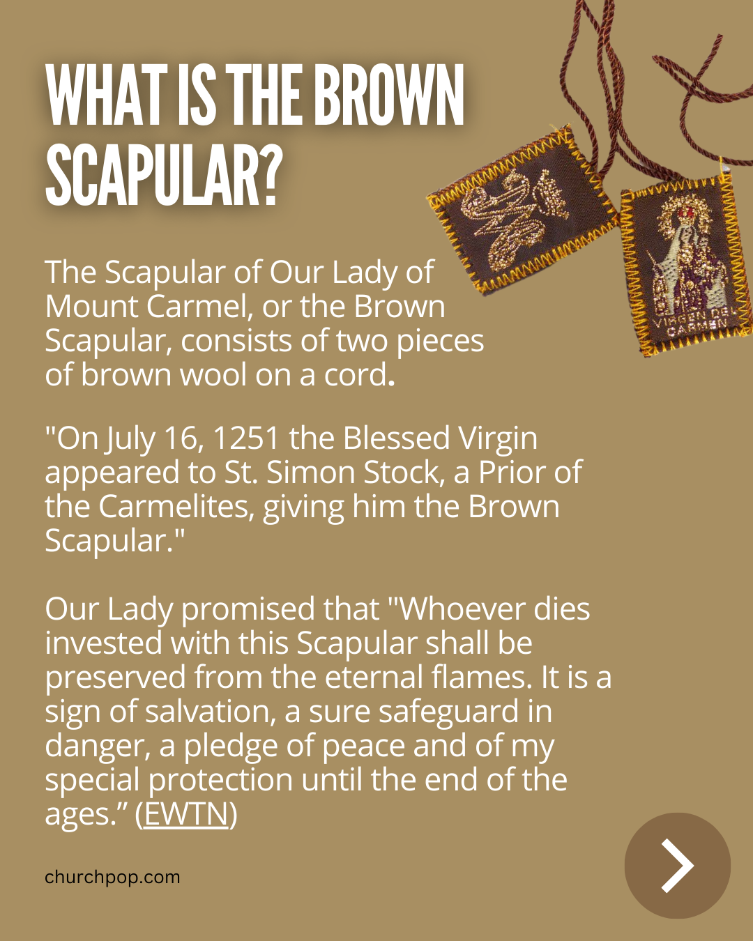 7 Questions Answered About Our Lady of Mount Carmel and the Brown Scapular