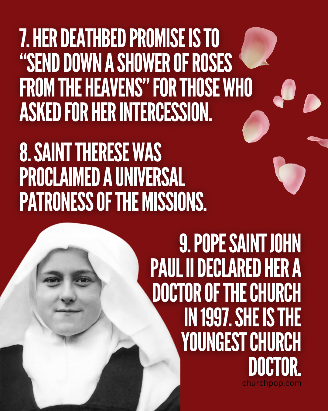 9 Facts About Saint Therese of Lisieux, The Saint of The Little Way
