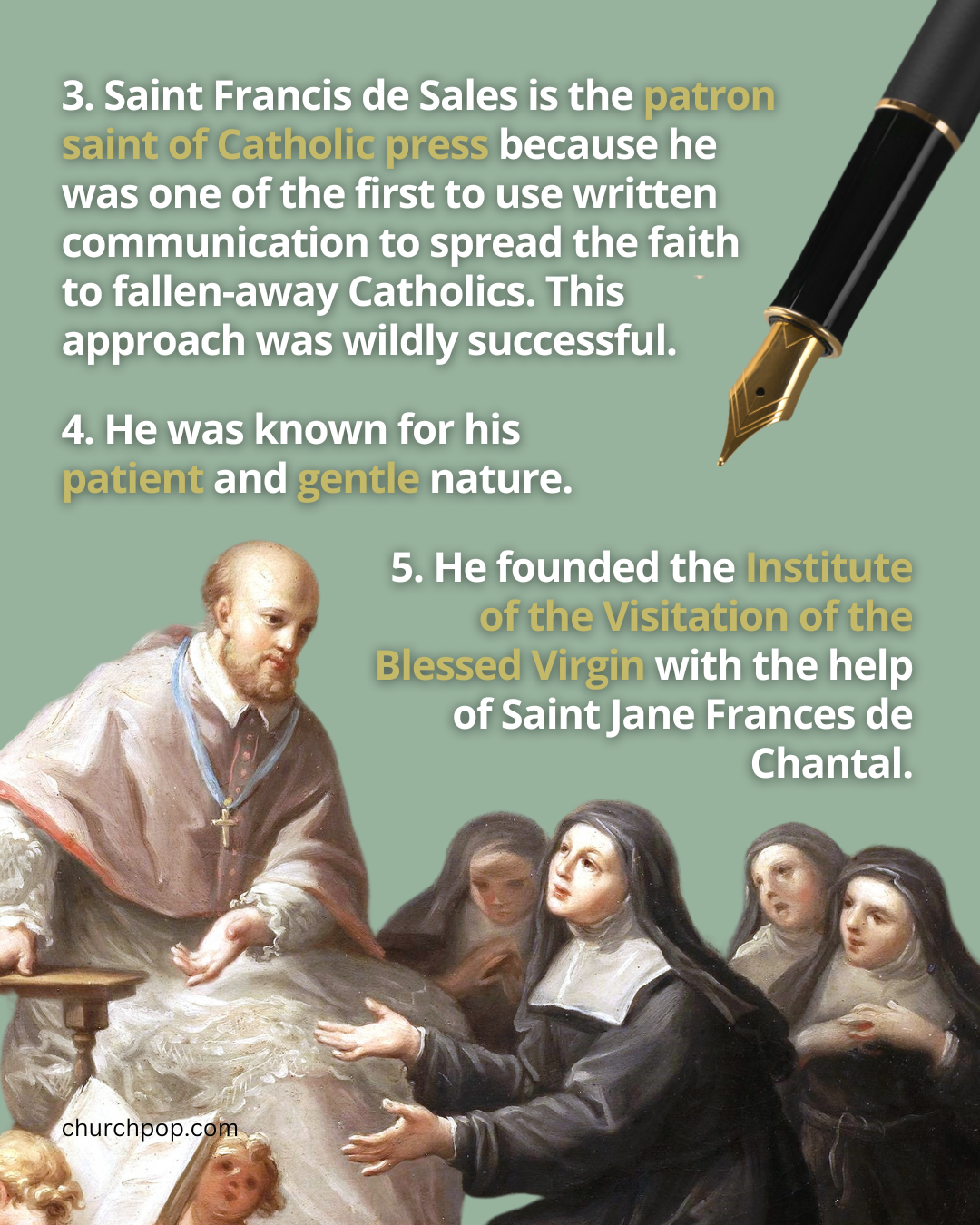 9 Things to Know About the Holy Life of Saint Francis De Sales, Patron ...