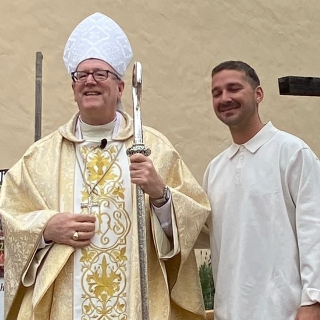 Shia LaBeouf Joins the Catholic Church on New Year's Eve