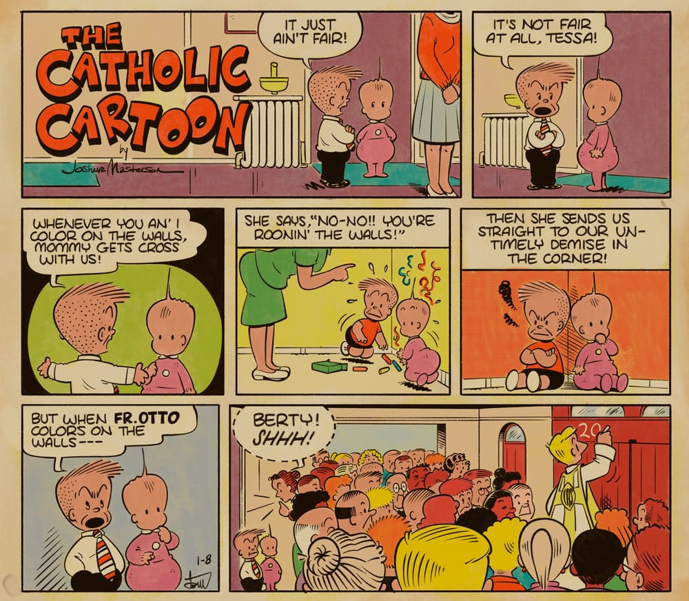 The Catholic Cartoonist: The Story of an Artist Using His Comics to ...