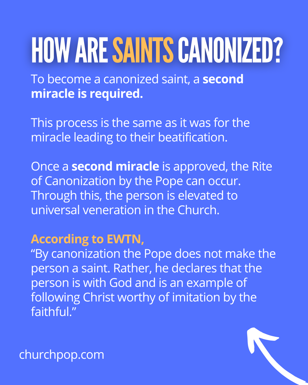 The Catholic Church's Path to Sainthood Explained