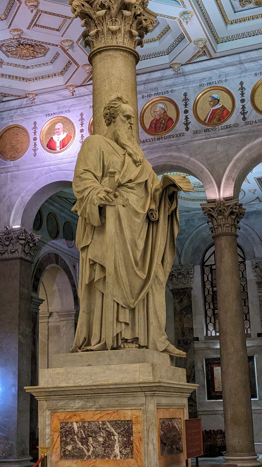 Inside the Magnificent Papal Basilicas of Saints Peter & Paul, a ...