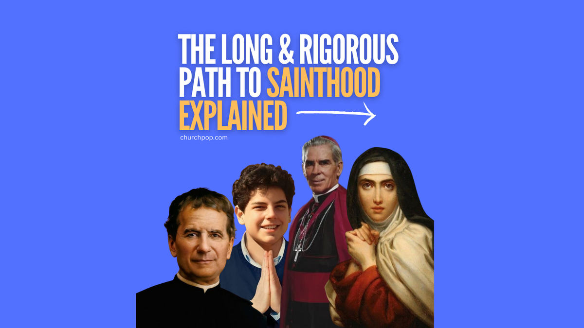The Catholic Church's Path to Sainthood Explained