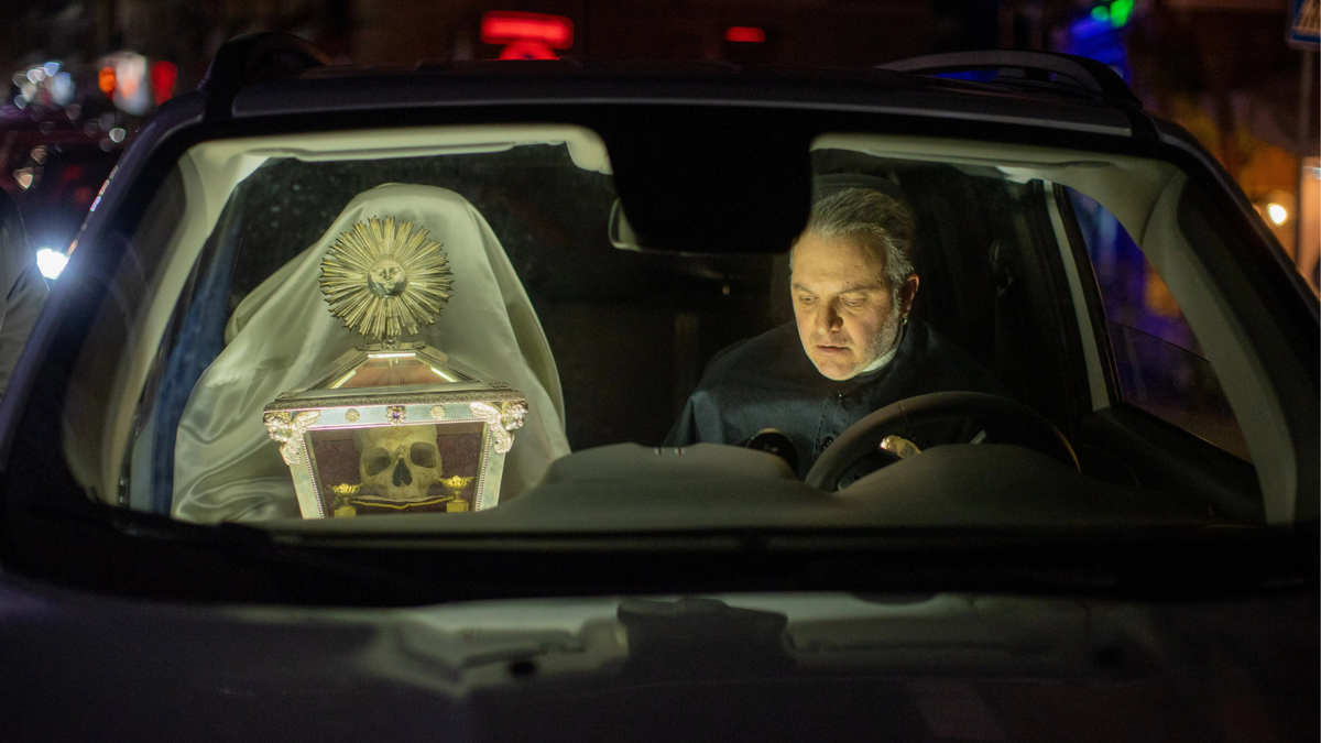 Epic Photo of Skull Relic of Saint Thomas Aquinas Goes Viral