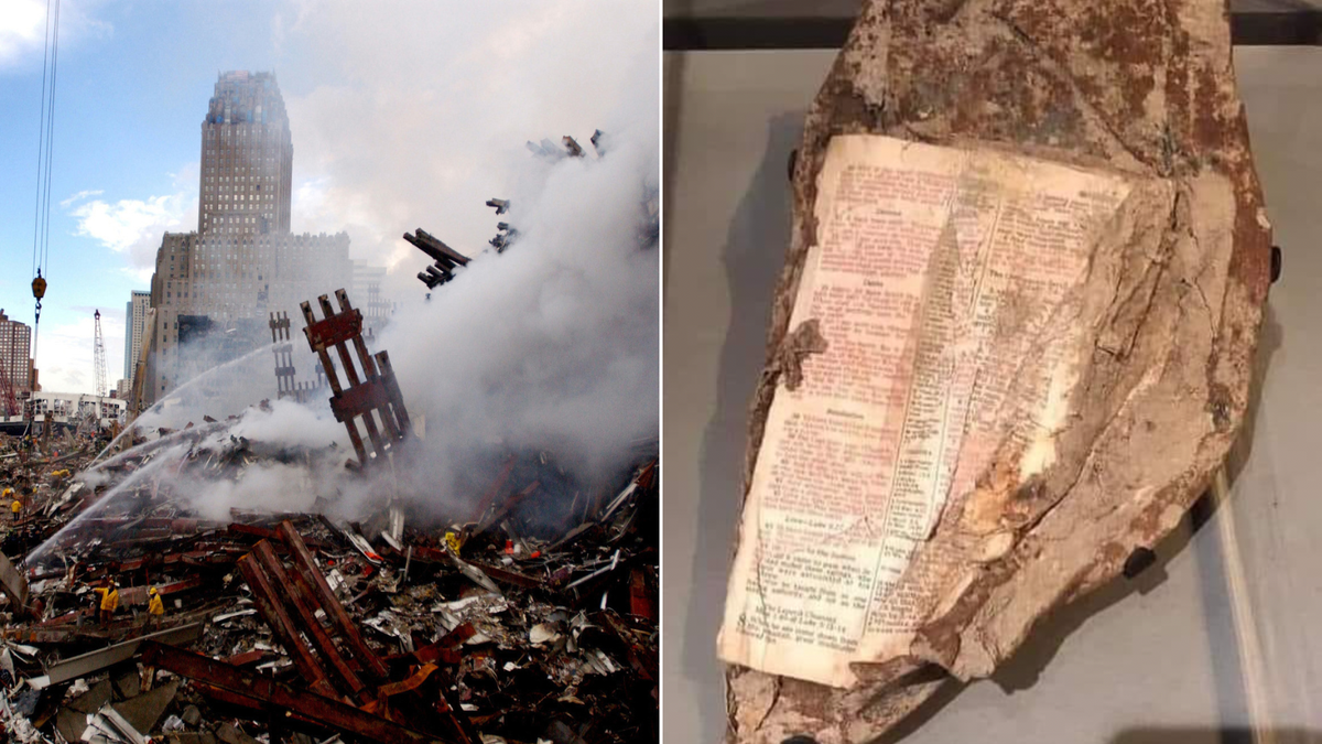The "Ground Zero Bible" Miracle? What a 9/11 Fireman Found Burned into ...