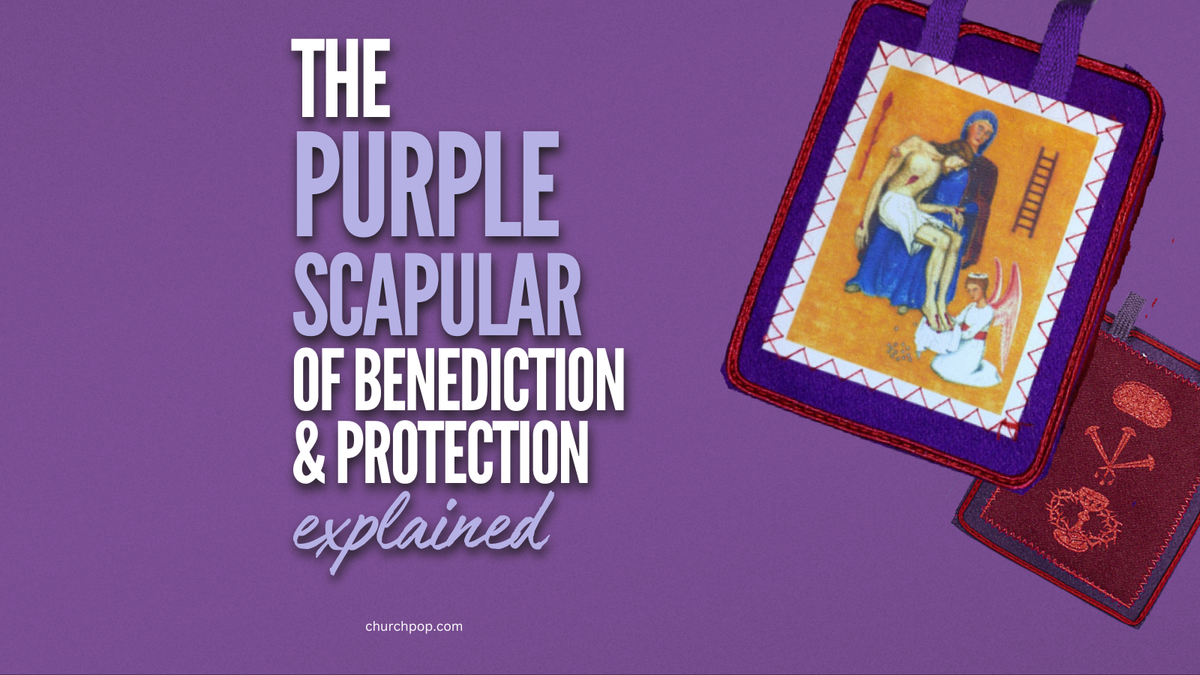 The Purple Scapular: A Shield Against Danger & Disaster