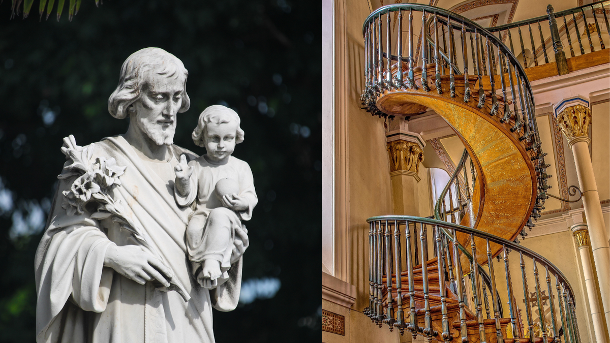 Did Saint Joseph Build this Staircase? The Loretto Chapel Legend