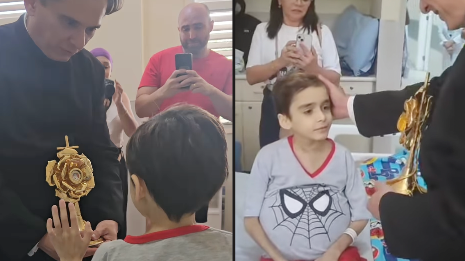 Carlo Acutis Relic Visits Little Boy in Hospital with Cancer