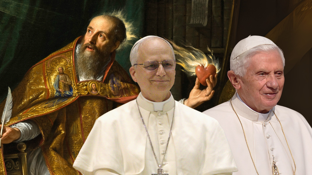 How Saint Augustine Shaped Popes Leo XIV & Benedict XVI's Faith