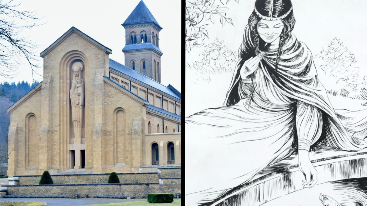 The Remarkable Legend That Built Orval Abbey in Belgium