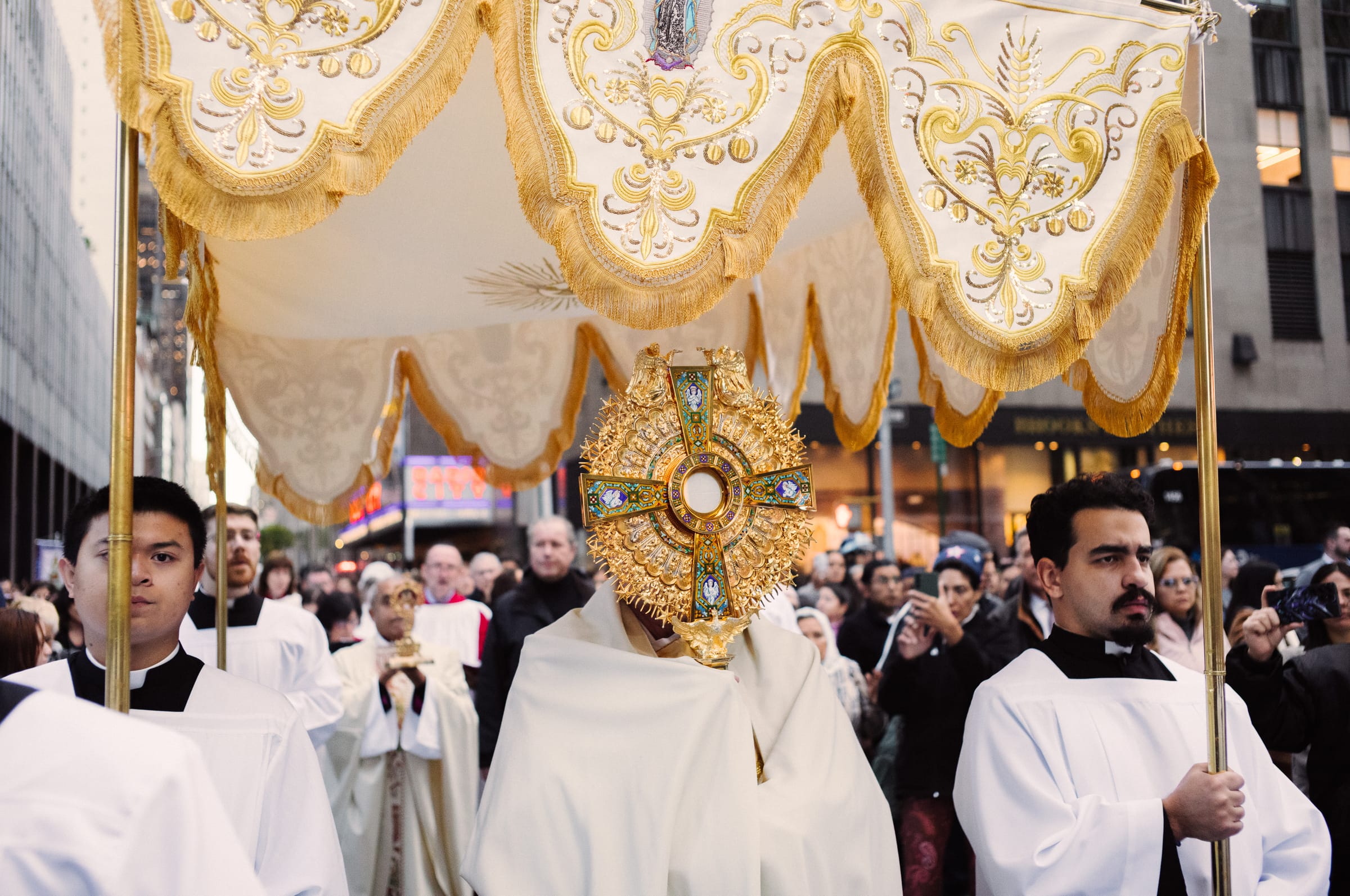 Thousands Attend Eucharistic Procession in NYC