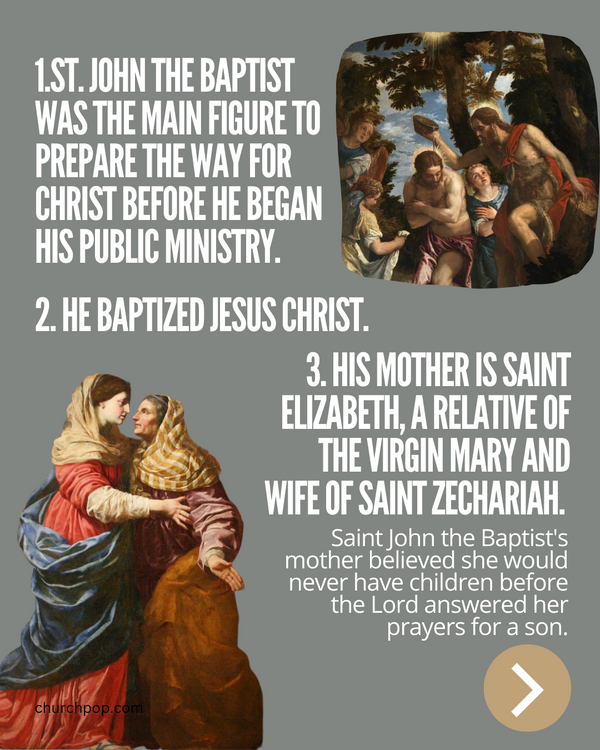 Who's St. John the Baptist? 7 Things to Know & Share