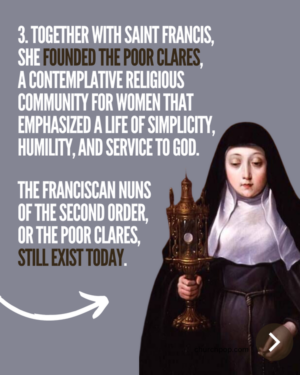 7 Things to Know About the Amazing Saint Clare of Assisi, Foundress of ...