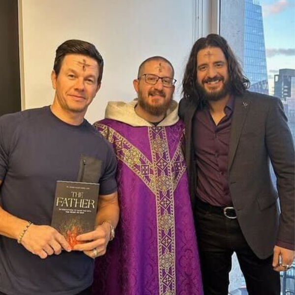 Mark Wahlberg, Jonathan Roumie Attend Ash Wednesday Mass with ...
