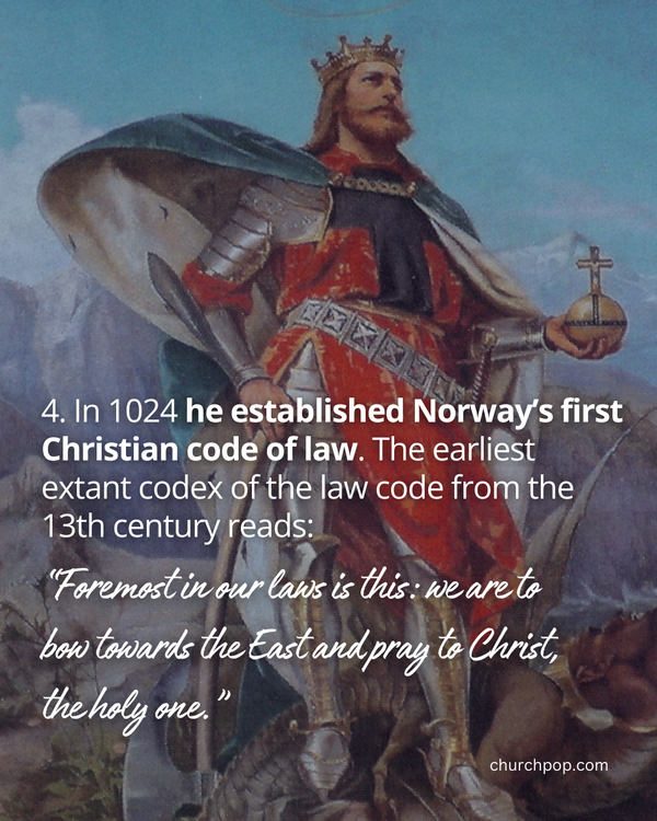 9 Things to Know About Saint Olaf, Martyr and King of Norway