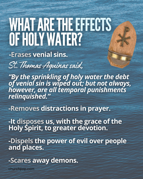 The Supernatural Power of Holy Water: Its Meaning & Uses