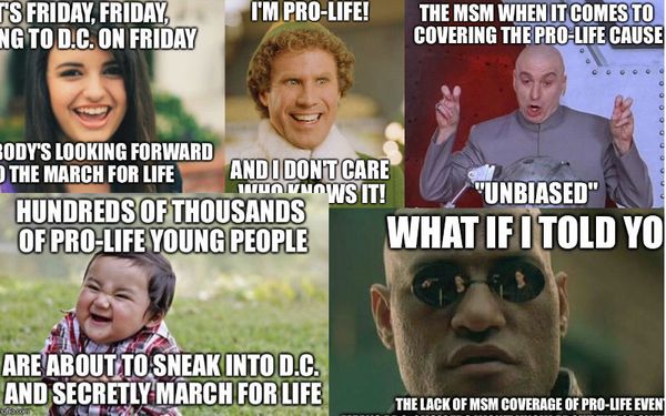 17 Pro-Life Memes to Get You Pumped for the March for Life!
