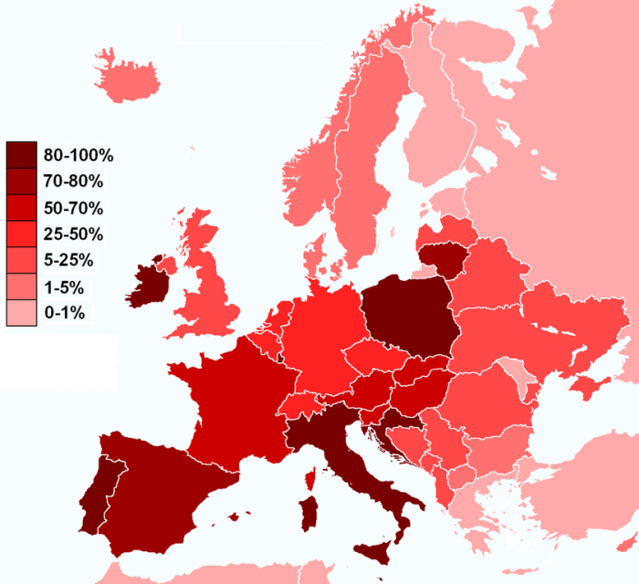 10 Revealing Maps of Religion in Europe