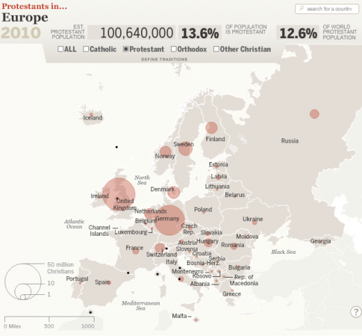 10 Revealing Maps of Religion in Europe