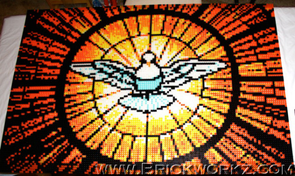 12 Amazing Christian Sculptures Made Entirely Out of LEGOs