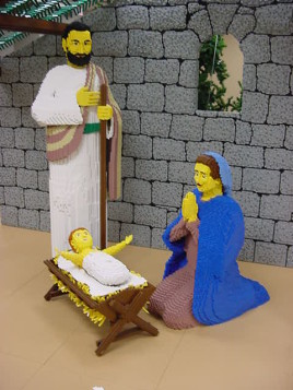 12 Amazing Christian Sculptures Made Entirely Out of LEGOs