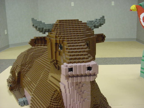 12 Amazing Christian Sculptures Made Entirely Out of LEGOs