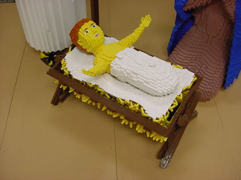 12 Amazing Christian Sculptures Made Entirely Out of LEGOs