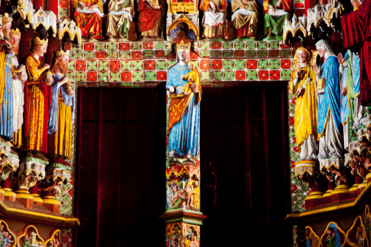 Wow! Medieval Cathedrals Used to Be Full of Brilliant Colors