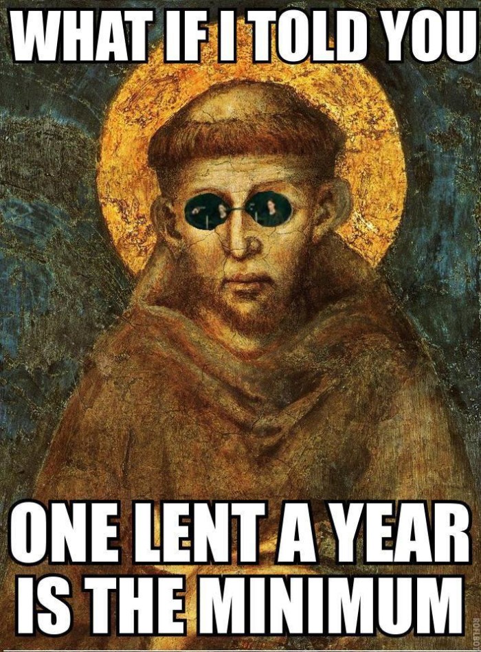 16 Hilarious Memes to Kick Off Your Lent
