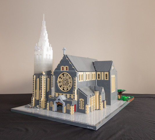 12 Stunningly Incredible Christian Sculptures Made Entirely with Legos