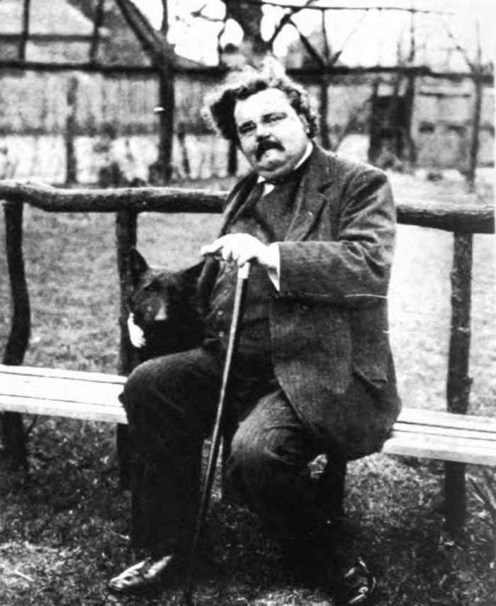 22 Rare Photos of the Great G. K. Chesterton