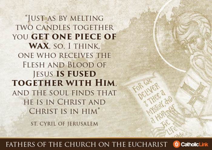 9 of the Most Profound Quotes of the Church Fathers on the Eucharist