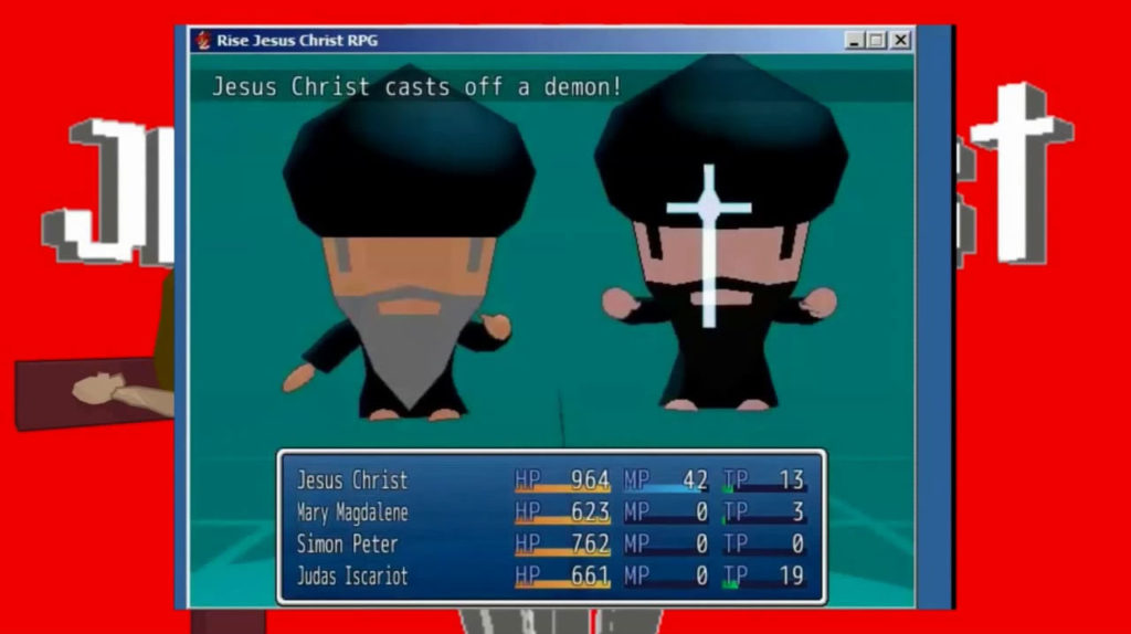 New "Jesus Christ RPG" Let's You Fight Demons in Turn-Based Battles