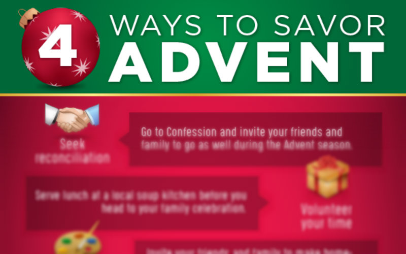 4 Ways to Savor the Rest of Your Advent, In One Infographic