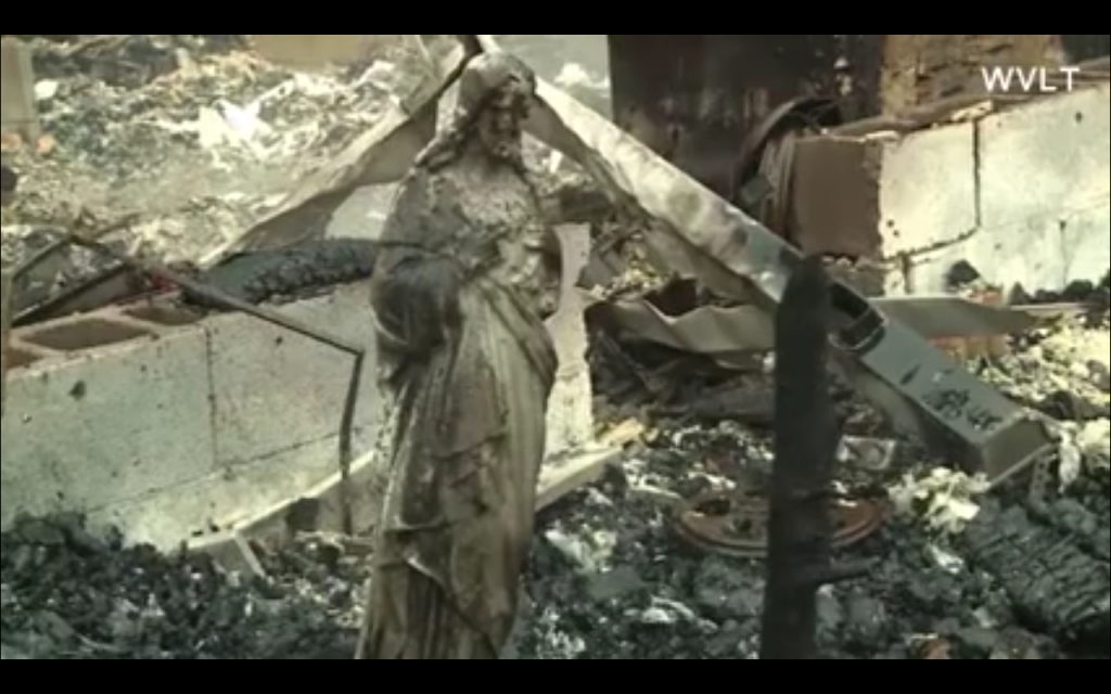 "Miracle Amid the Destruction": Wildfire Destroys Everything But Jesus ...
