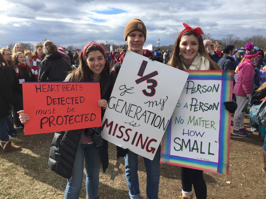 The Best Signs Spotted at the March for Life 2017!