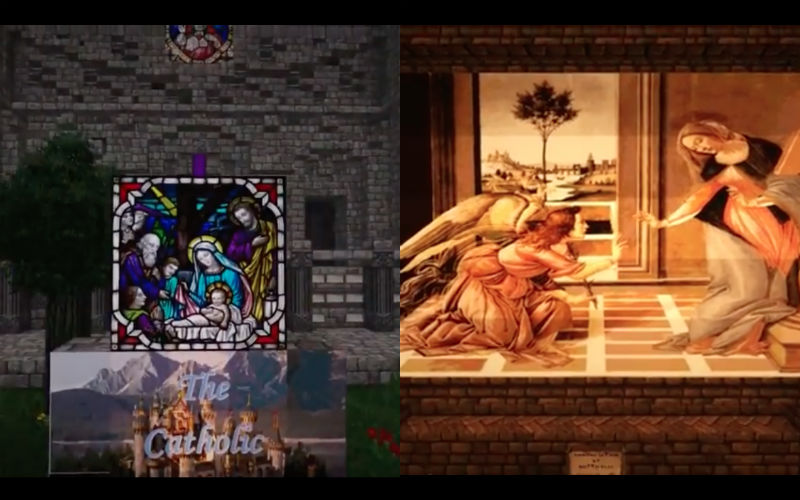 This Amazing Sacred Art Museum Built Entirely Within Minecraft Will ...