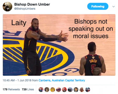 Australian Bishop Creates His Own Viral Meme - With a Tough Message for ...