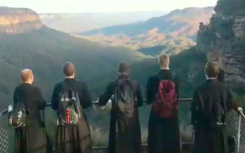 These FSSP Seminarians in Cassocks Chanting in the Mountains Will ...