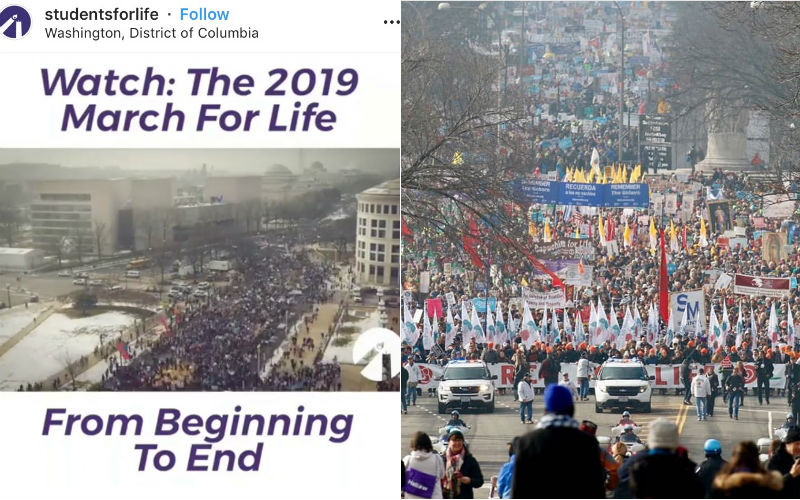 Amazing! Watch the March for Life from Beginning to End in a One-Minute ...