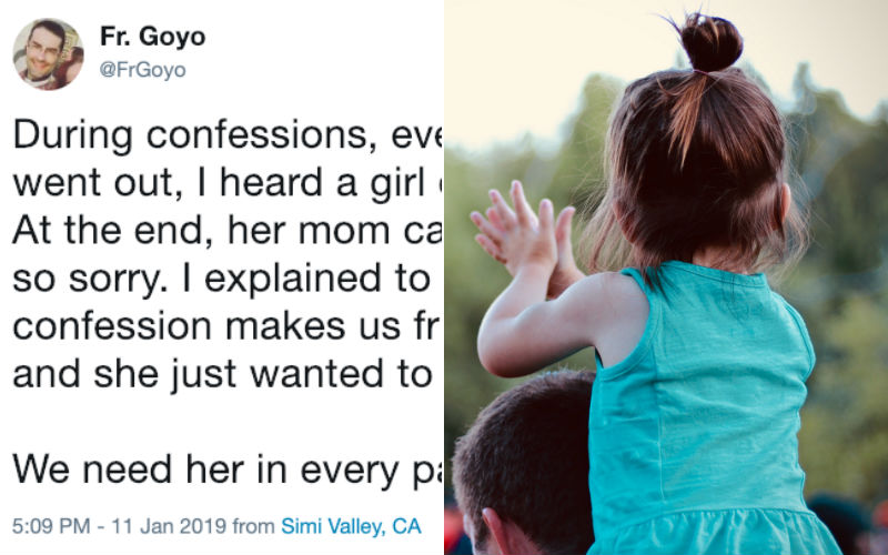 Celebrating After Confession? Why This Little Girl Thinks It's ...