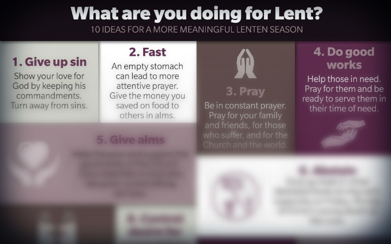 What Are Your Lenten Plans? Here's 10 Ways to Make the Most of This ...