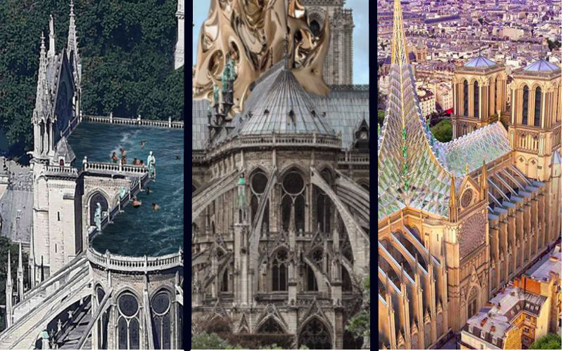 Rooftop Swimming Pool at Notre Dame? Here’s 6 Bizarre Renovation Proposals
