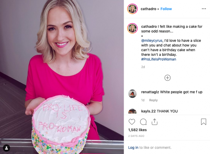 Miley Cyrus Posts Grotesque Abortion Cake Photo & Here's How Pro-Lifers ...