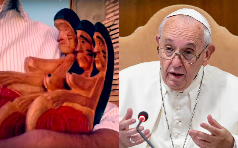 Pope Francis Asks Forgiveness For "Pachamama" Amazon Statues Being ...