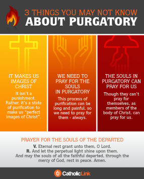 3 Things Every Catholic Should Know About Purgatory, In One Infographic